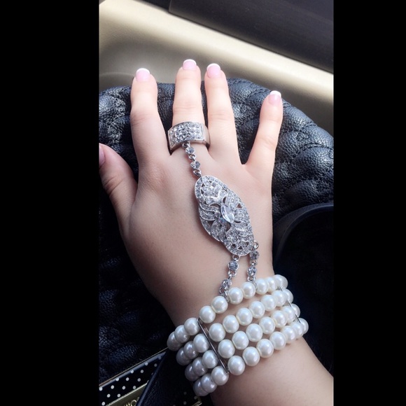Jewelry | Bracelet Attached To Ring | Poshmark